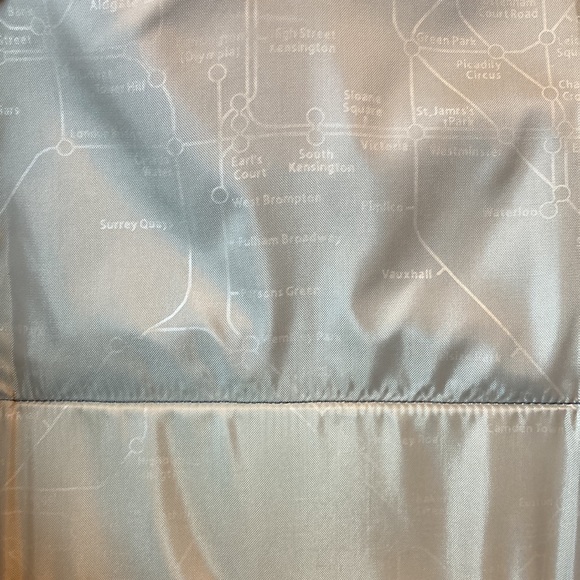 Blurr | Bags | Blurr Solid Black Laptop Backpack London Tube Map Liner ...